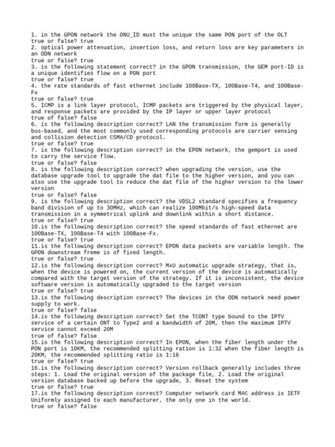 Soal Mock Exam Hcia Access Pdf Computer Network Electronics