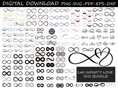 Infinity Symbol Svg Infinity Svg Infinity Clipart Infinity Svg Cricut