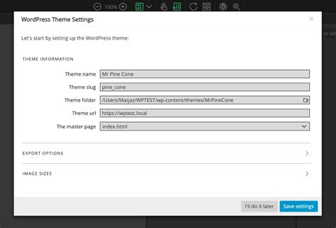 Converting Html To Wordpress