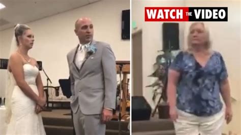 Mother In Law Interrupts Sons Wedding News Au Australias Leading News Site