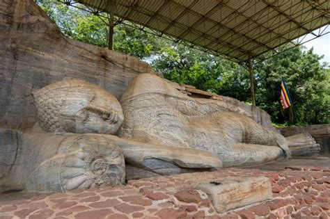 Gal Vihara Rock Temple In Polonnaruwa Sri Lanka Editorial Image