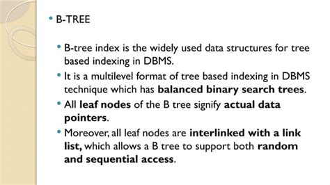 DB LECTURE 4 INDEXINGS PPT NOTES Pptx