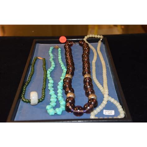 Bead Necklaces 4 Pcs