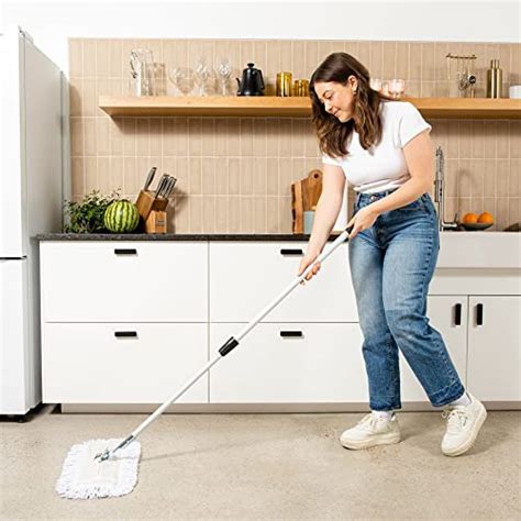 Tidy Tools Commercial Dust Mop And Floor Sweeper 12 In Dust Mop For Hardwood Floors Cotton
