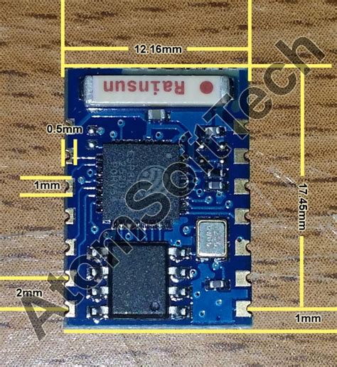 Esp8266 Esp 03 Module Dimensions