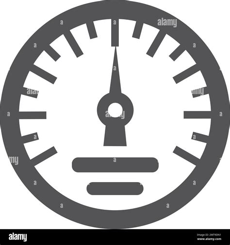 Compteur De Vitesse De Tableau De Bord Banque Dimages Noir Et Blanc
