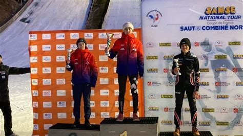 Saut à ski Combiné nordique les résultats complets de la coupe de France de Chaux Neuve