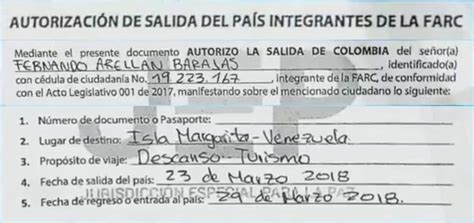Jep Dio Permiso A Autor De Atentado El Nogal Para Irse De Vacaciones