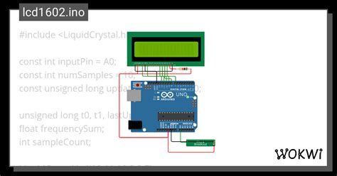 Frequency Meter Ex Wokwi ESP STM Arduino Simulator