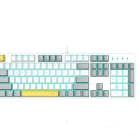 E YOOSO Z HOTSWAPPABLE MECHANICAL KEYBOARD WHITE