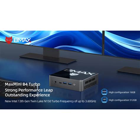 jual mini pc bmax b4 turbo intel twinlake n150 gen13 16 512gb ssd hdmi
