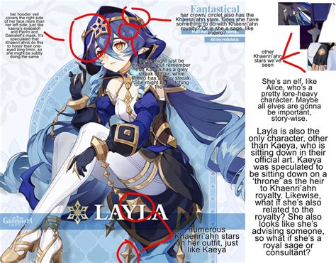 Why I Think The New Character Layla Is Sus R Genshin Lore