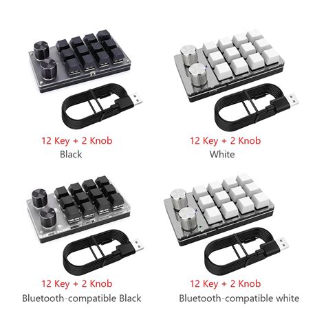 Generic Bluetooth Wireless USB Key Knob Mechanical Keyboard Keys Gaming Keyboard