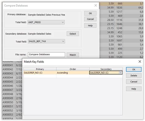 Tech Tip Comparing Databases Audimation