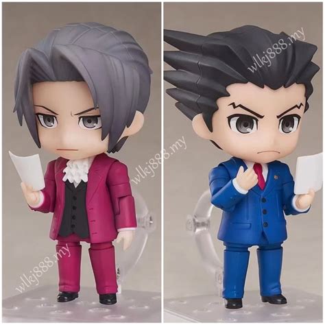 Gyakuten Saiban Ace Attorney Nendoroid 1761 Phoenix Wright 1762 Miles