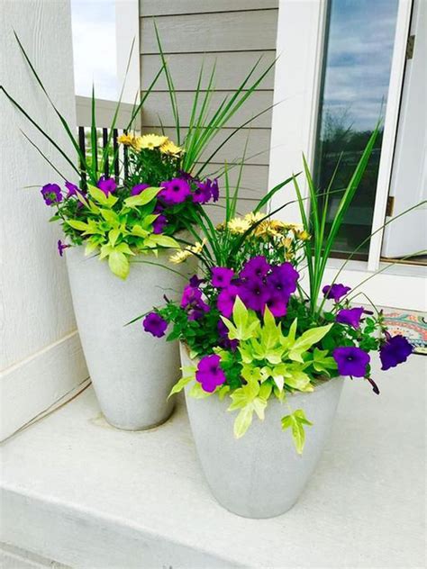 Gorgeous Container Garden Flowers Ideas For Summer HomeMydesign