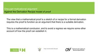 The Logic S Of Informal Proofs Vub PPTX