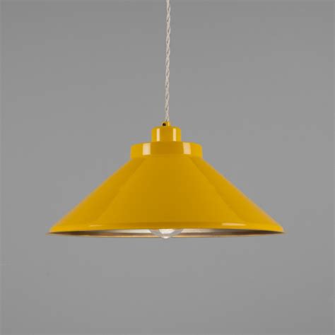 Rio Coloured Brass Pendant Light 15 Mullan Lighting