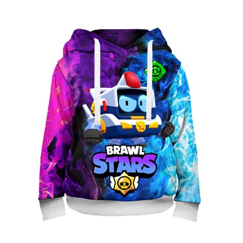 Brawl Stars R T Skin Patrulhador Sweatshirt Hoodie Brawl Stars Store