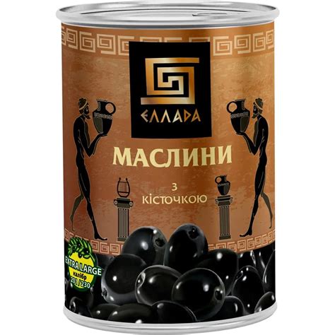 Маслины Ellada с косточкой 420 г купить онлайн | заказать в магазине VARUS