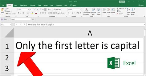 Capitalize Only The First Letter Of A Sentence Instantly In Microsoft Excel