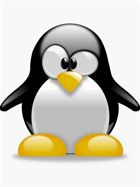 Tux Penguin Sticker For Sale By Soid Redbubble
