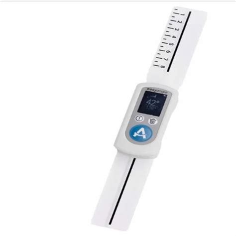 White And Aqua High Quality Plastic Digital Goniometer Easyangle At