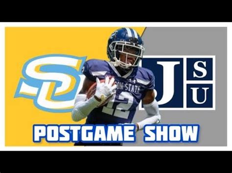 JACKSON STATE VS SOUTHERN SWAC CHAMPIONSHIP POSTGAME YouTube