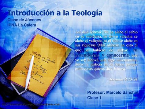 Ppt Introducción A La Teología Powerpoint Presentation Free Download