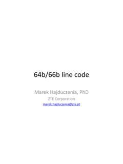 64b 66b Line Code IEEE 802 64b 66b Line Code Ieee 802 Pdf PDF4PRO