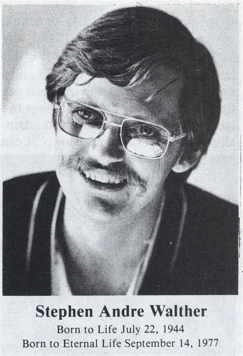 Stephen Andre Walther Bio People In The History Of Gay And Lesbian