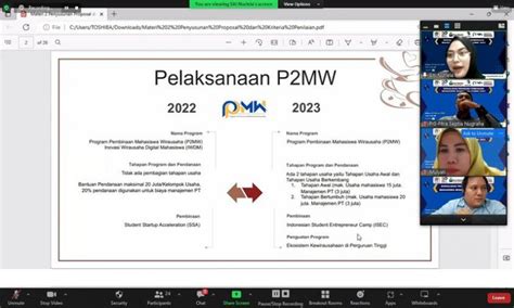 Kampus Digital Bisnis UNM Sukses Sosialisasikan P2MW Ke Mahasiswa