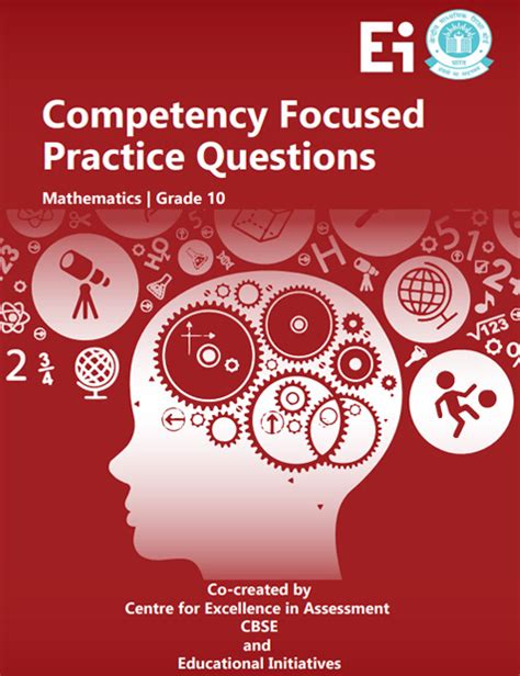 CBSE Class 10th Maths 2023 : Chapter-wise Competency-Focused Practice ...