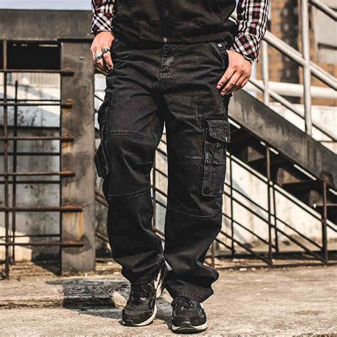 Cargo Denim Jeans For Men