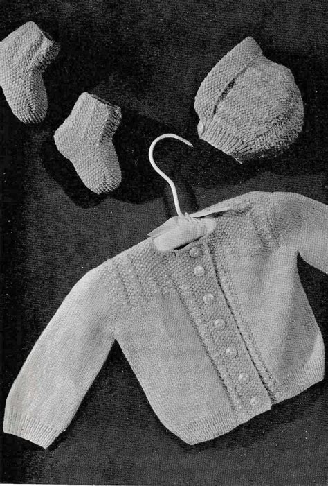 Digital Knitting Patterns To Make Baby To Month Old Etsy