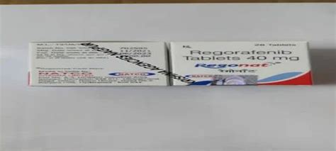 Regorafenib 40 Mg Tablets At ₹ 33500bottle Regonat In Nagpur Id