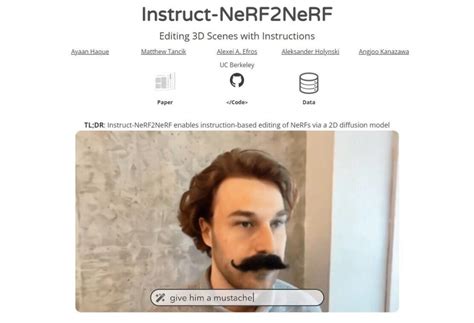 Instruct Nerf2nerf — Ai Tools Catalog