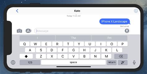 Iphone X Landscape Keyboard Macrumors Forums