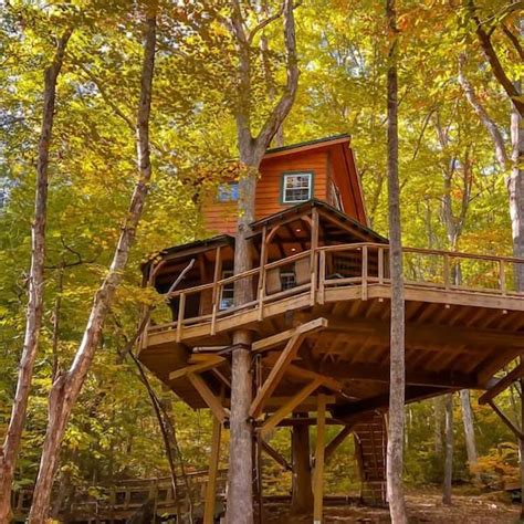 Treehouse Lodging In Ohio Unique Vacation Rentals In Amish Country