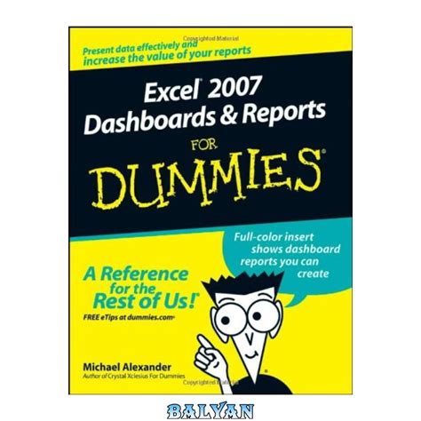 دانلود کتاب Excel 2007 Dashboards And Reports For Dummies بلیان