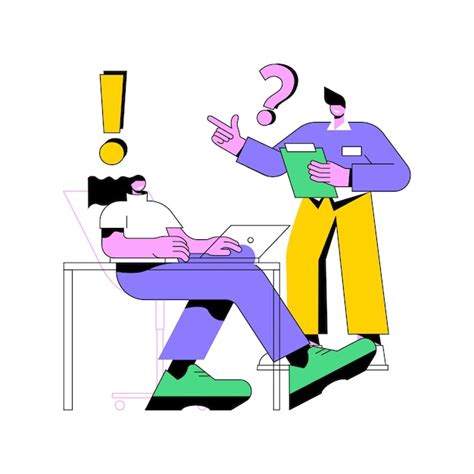 Premium Vector Internship Abstract Concept Vector Illustration