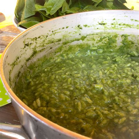 RISOTTO AGLI SPINACI E STRACCHINO