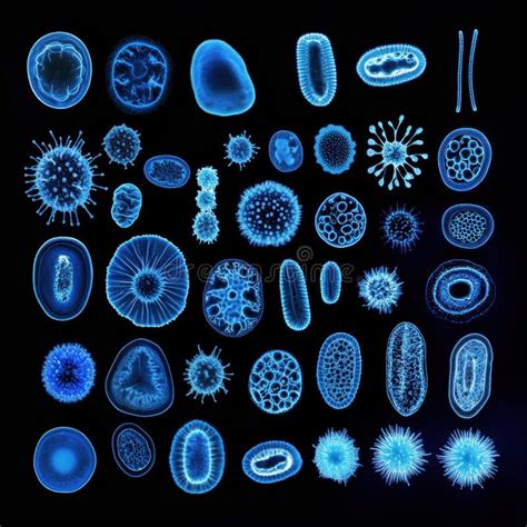 Sequence Of Evolving Bacteria Showcasing Diversity And Adaptation In