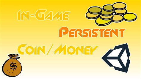 Unity In Game Persistent Coinsmoney Youtube
