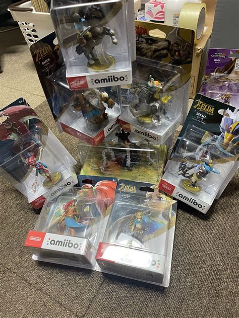 Amiiboリンク2種andウルフリンクandガーディアンゼルダの伝説シリーズ