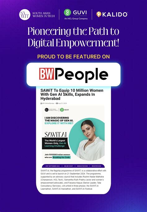 South Asian Women In Technology Sawit On Linkedin Generativeai