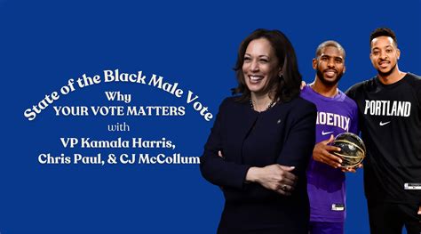Vp Kamala Harris Chris Paul And Cj Mccollum On Why Your Vote Matters