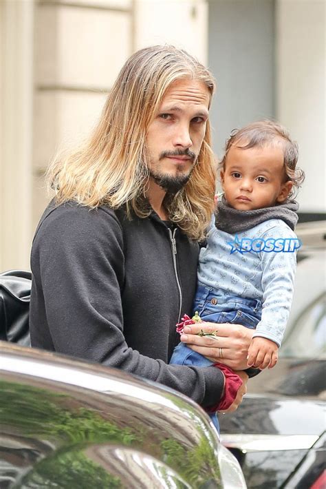 Preciousness Zoe Saldana And Her Hubby Marco Perego Tote Around Their