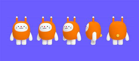Kt Ai Coding Codiny Character Design Kt Ai 코디니 캐릭터 디자인 Behance