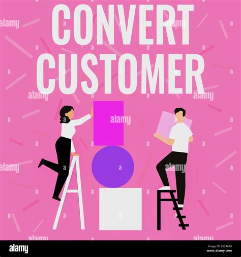 Text Caption Presenting Convert Customer Business Showcase Marketing Tactics And Strategy